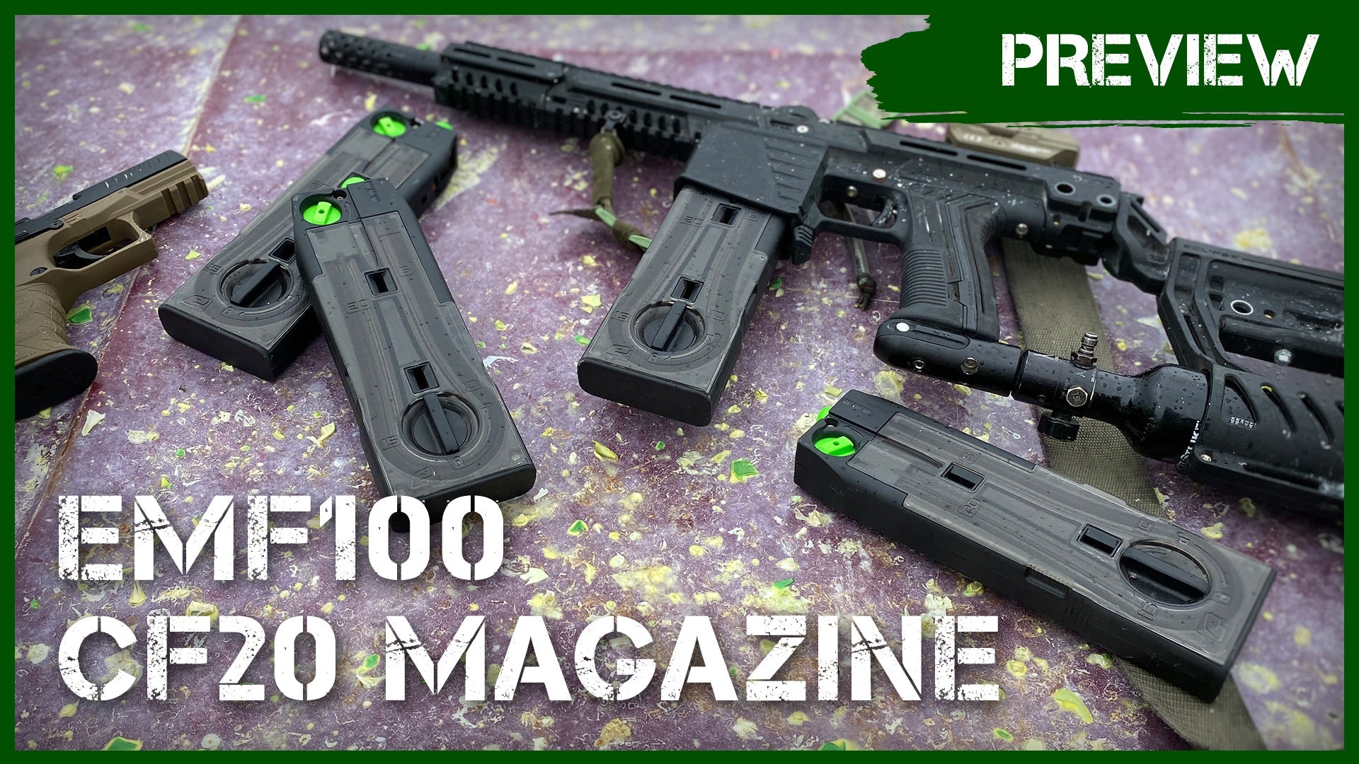 EMF100/EMEK MG100 CF20 Magazine Prototyp Preview (deutsch/german)