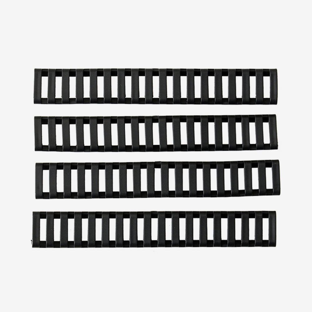 Picatinny Rail Cover Set "Ladder Rail Protector" 4 pieces